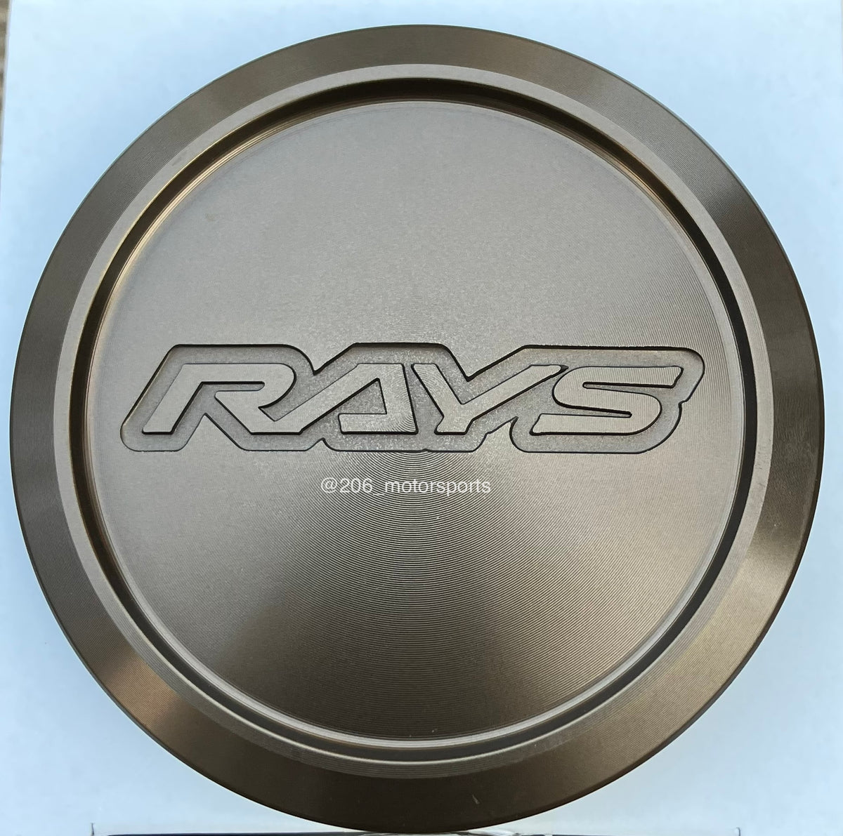 Rays Center Cap Bronze – 206 Motorsports